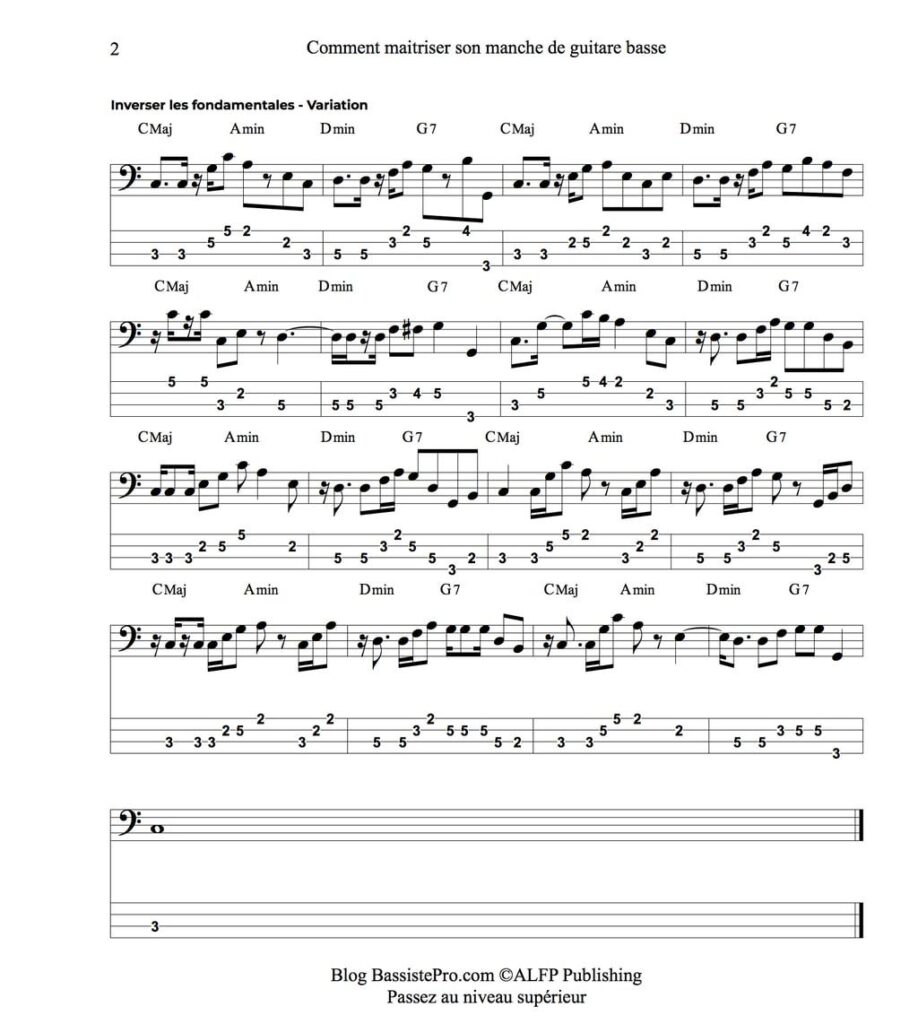 Comment maitriser son manche de guitare basse [3 ASTUCES]