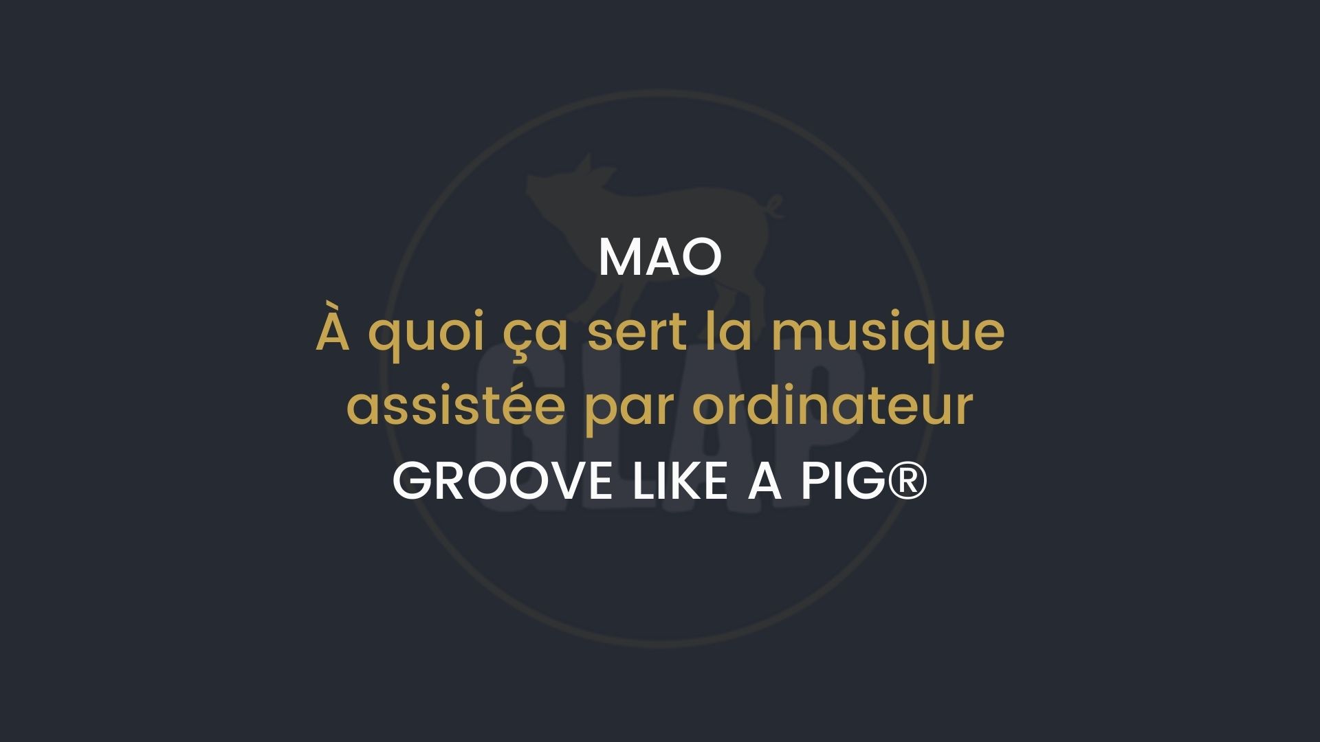 À quoi ça sert la musique assistée par ordinateur à la basse