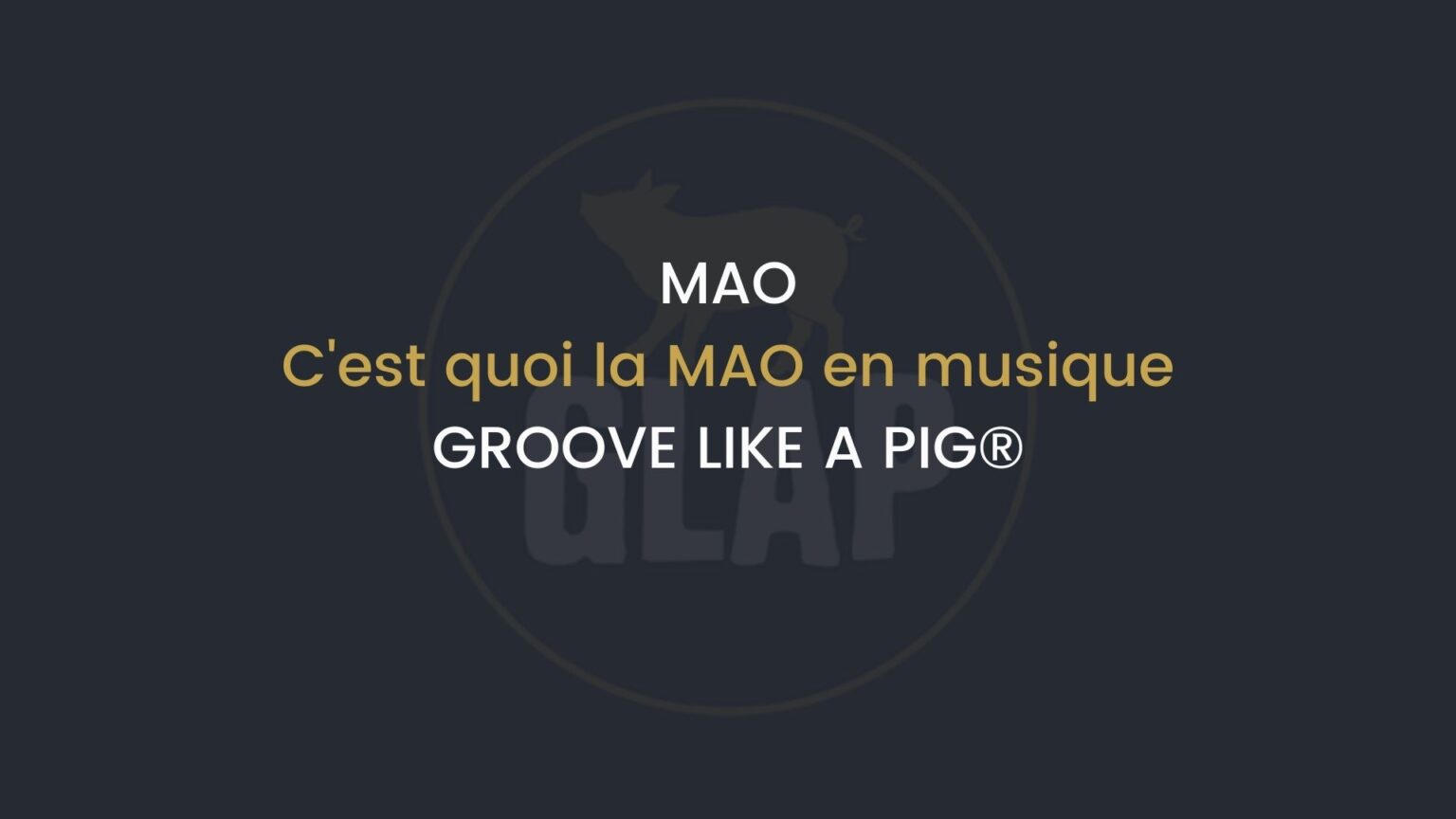 C'est quoi la MAO en musique ? BassistePro.com