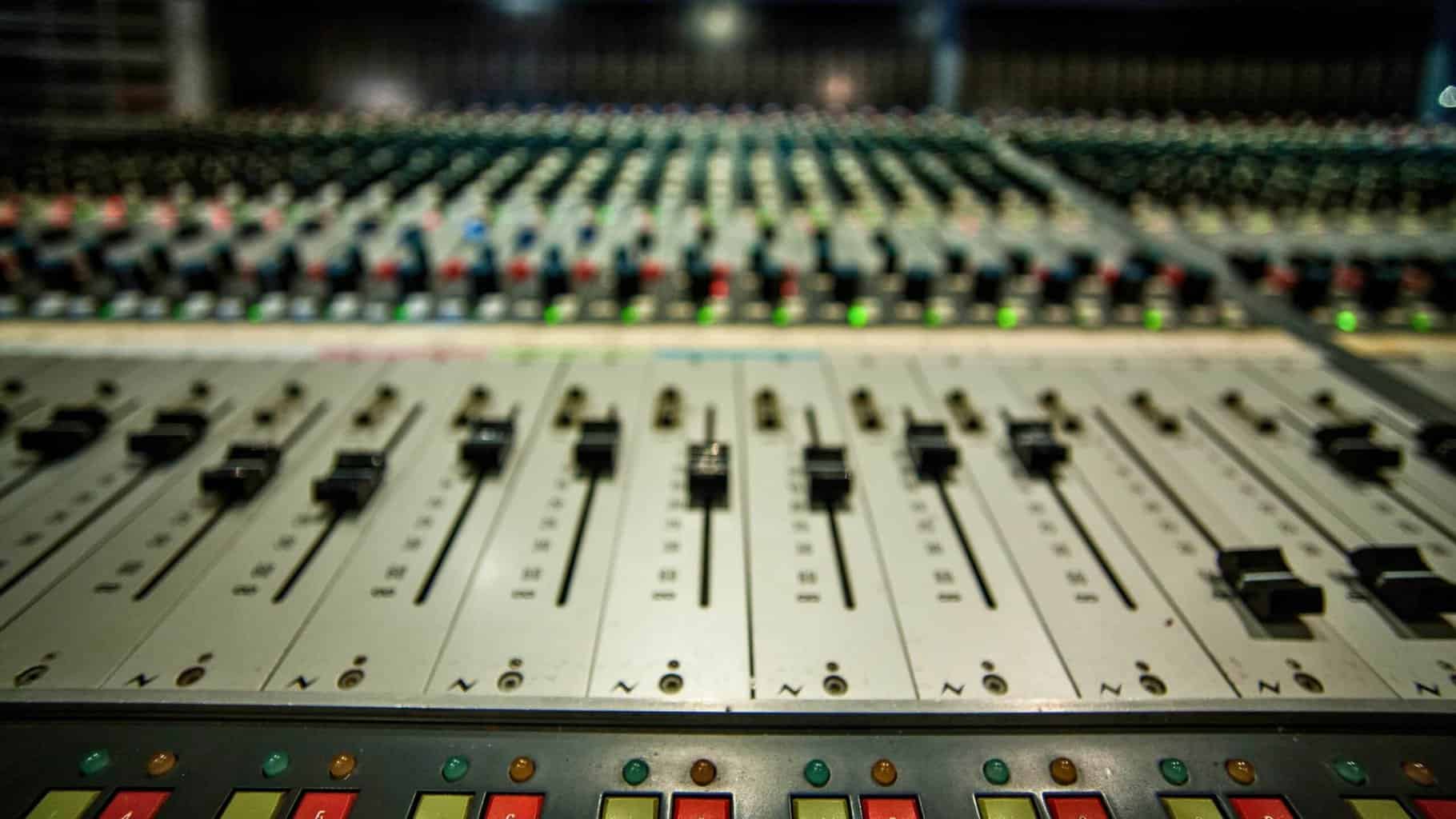 Les consoles de mixage