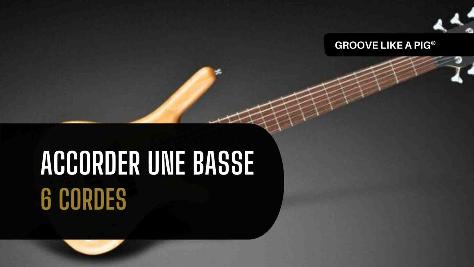 Comment accorder une guitare basse à 6 cordes 1 Cours Offert